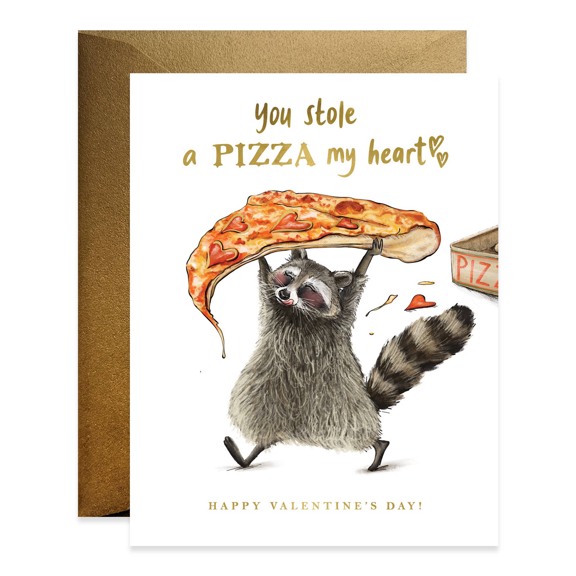 Pizza My Heart Valentine's Day Card – Small Batch
