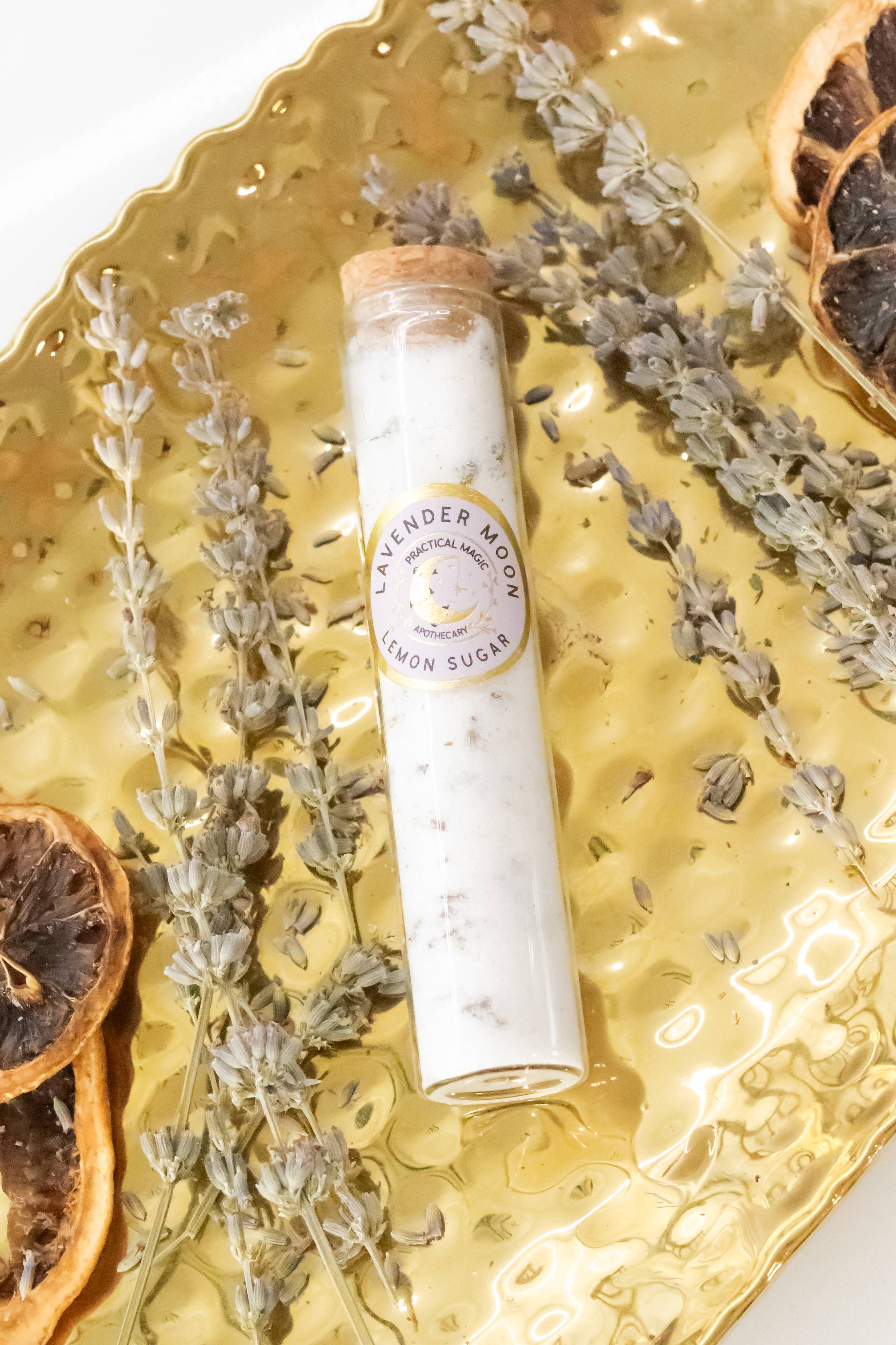 Cocktail Rimmer Garnish: Lavender Vanilla Bean Lemon Sugar – Small Batch