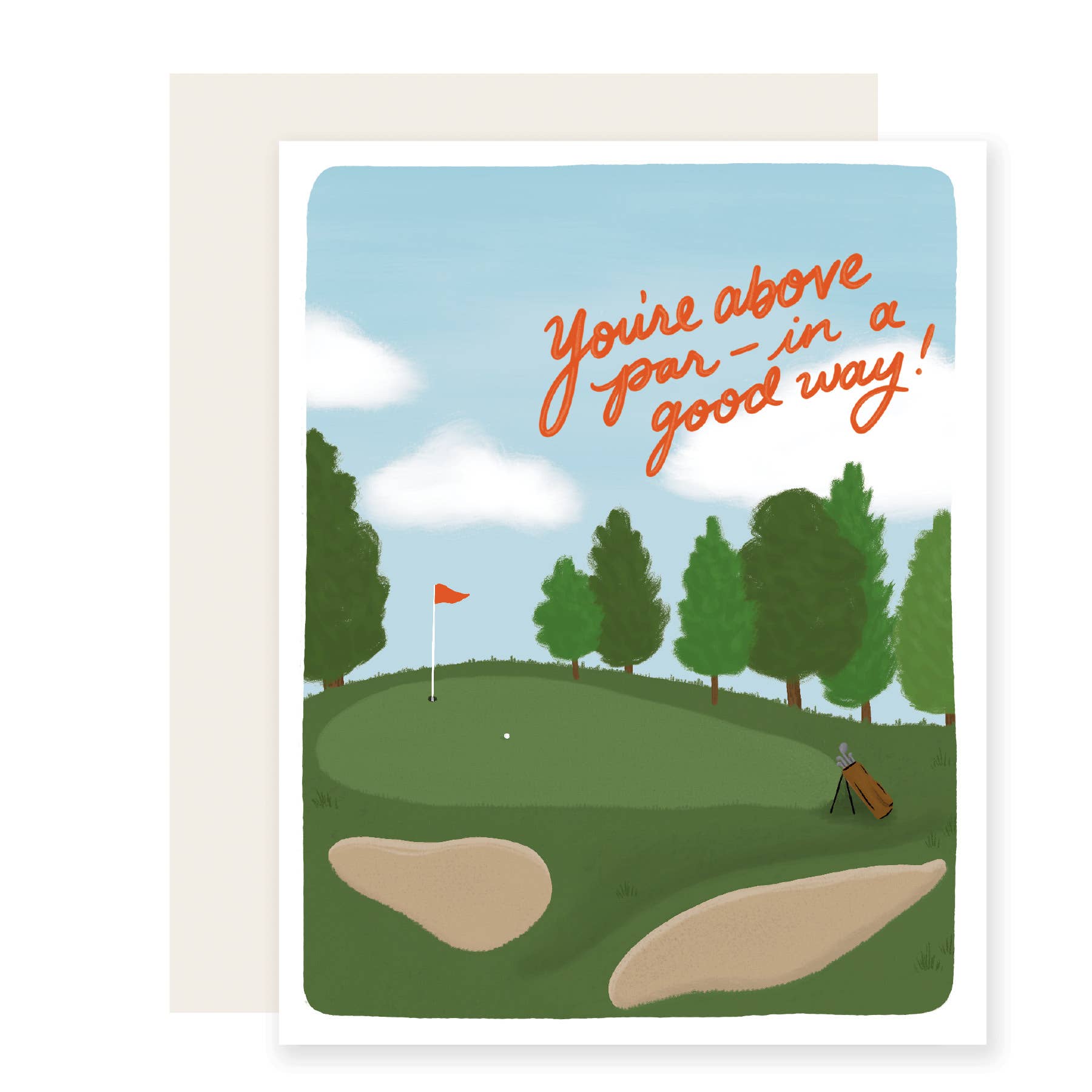 Above Par Dad Card – Small Batch