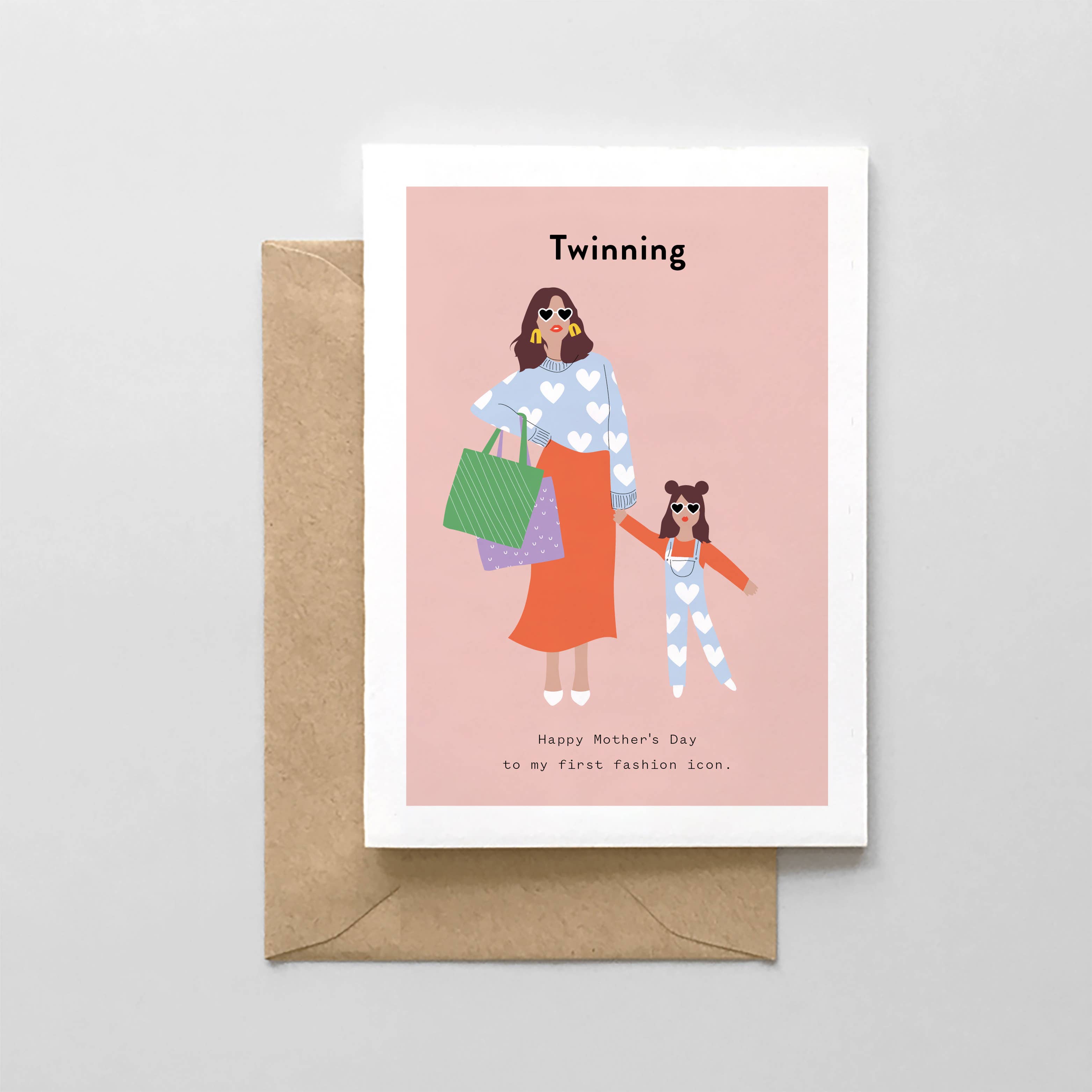 Twinning Mother's Day Card – Small Batch