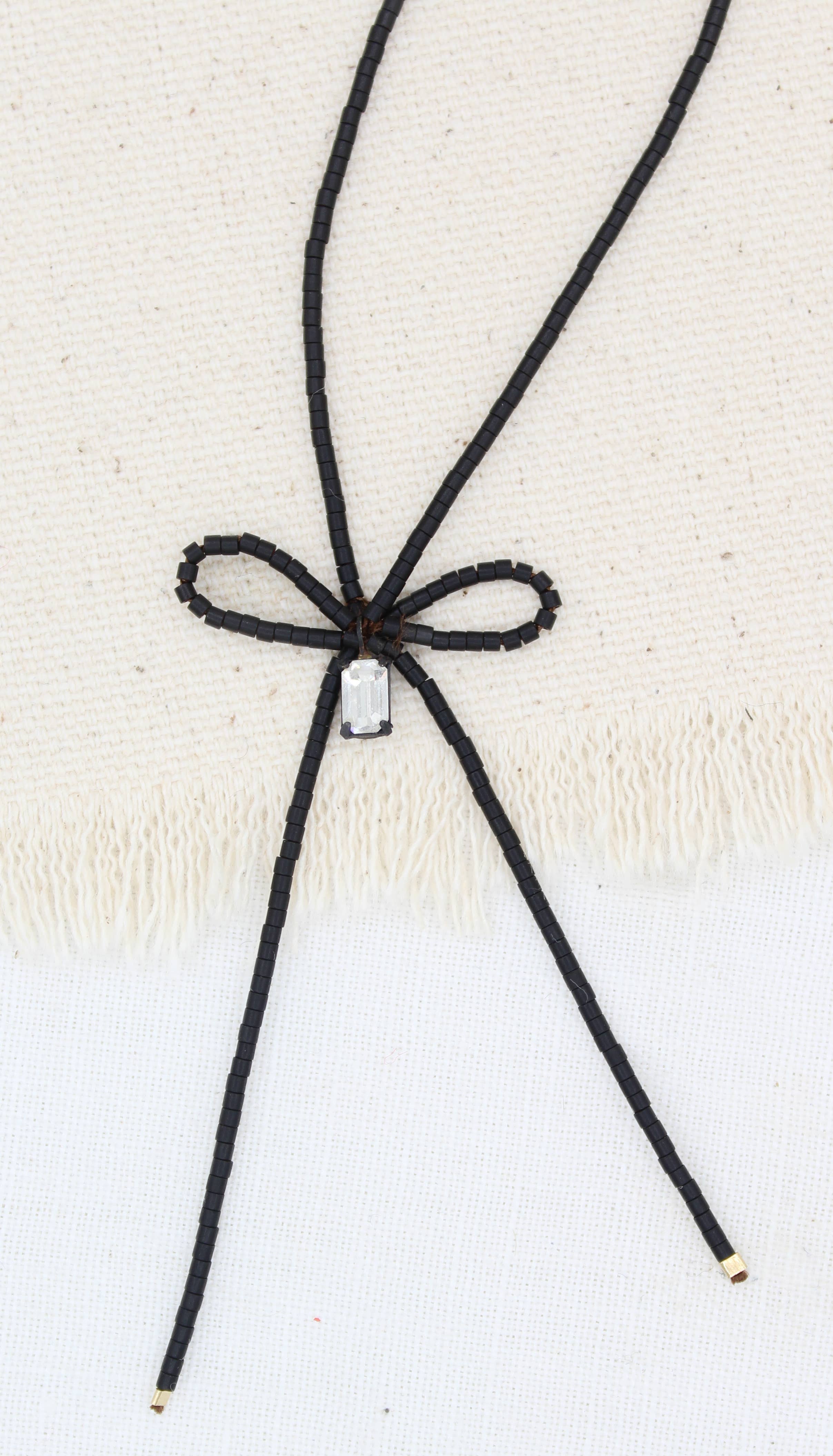 Forget Me Not Necklace: Holiday: Black Tie – Small Batch