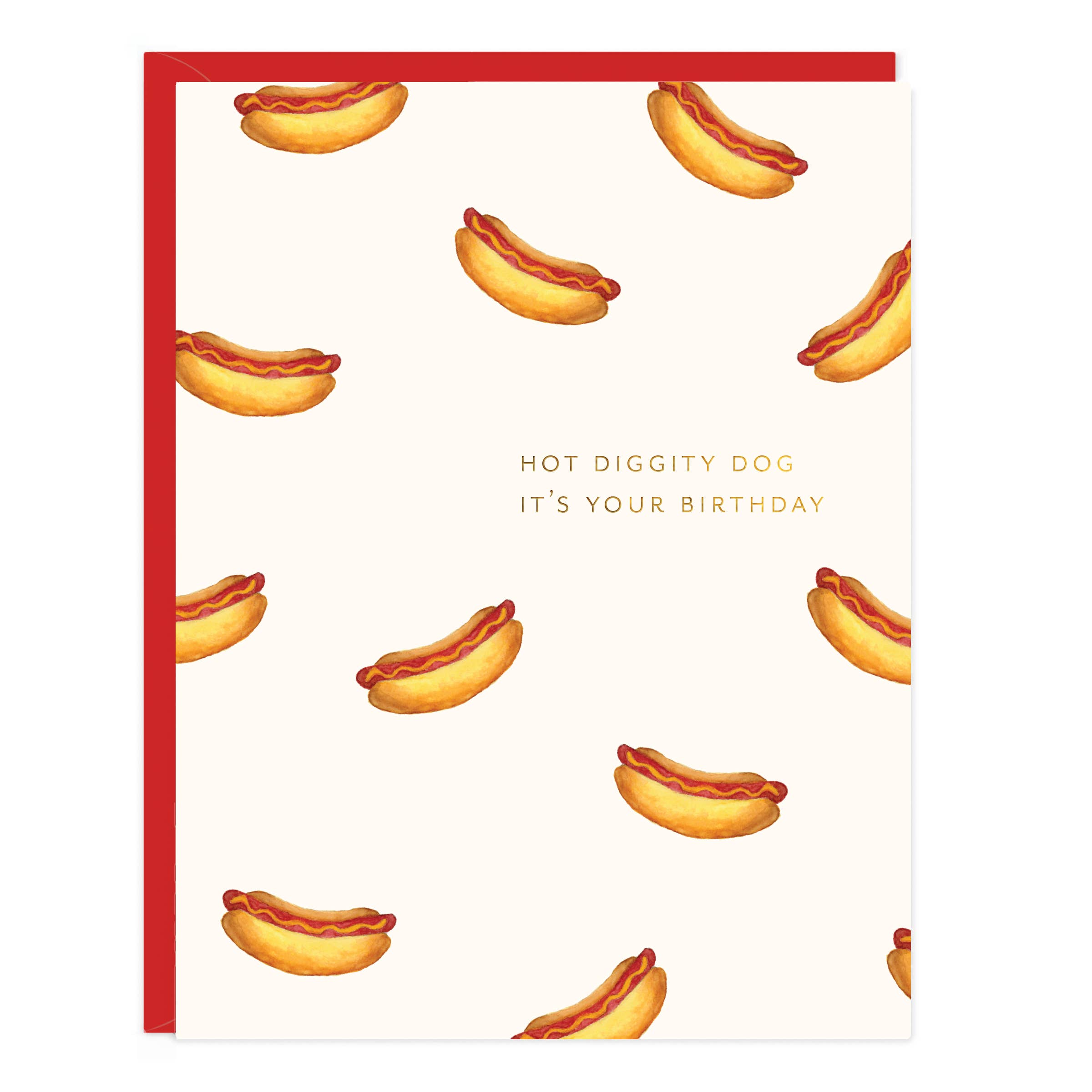 Hot Dog Birthday Card – Small Batch