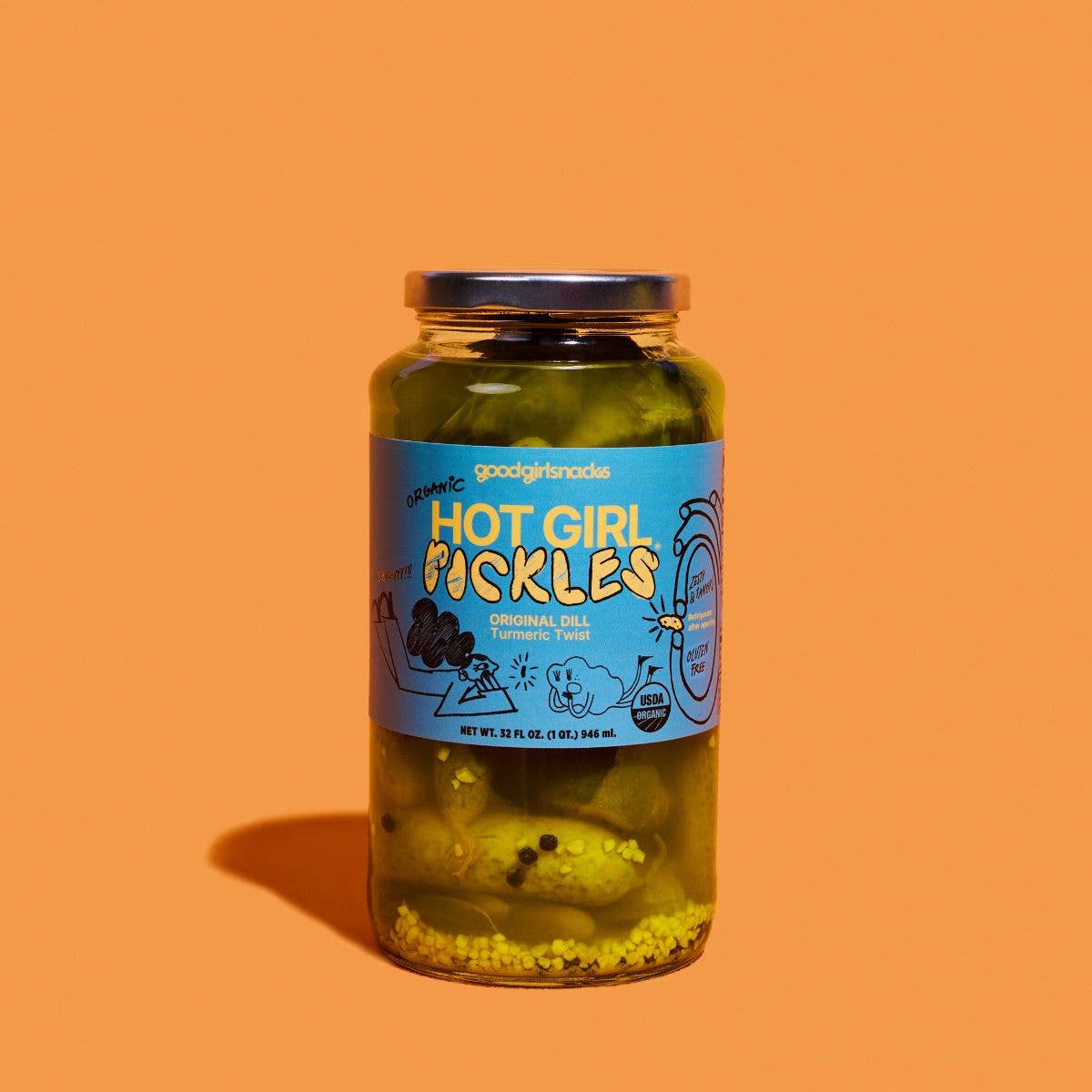 Hot Girl Pickles | Original Dill 32oz – Small Batch