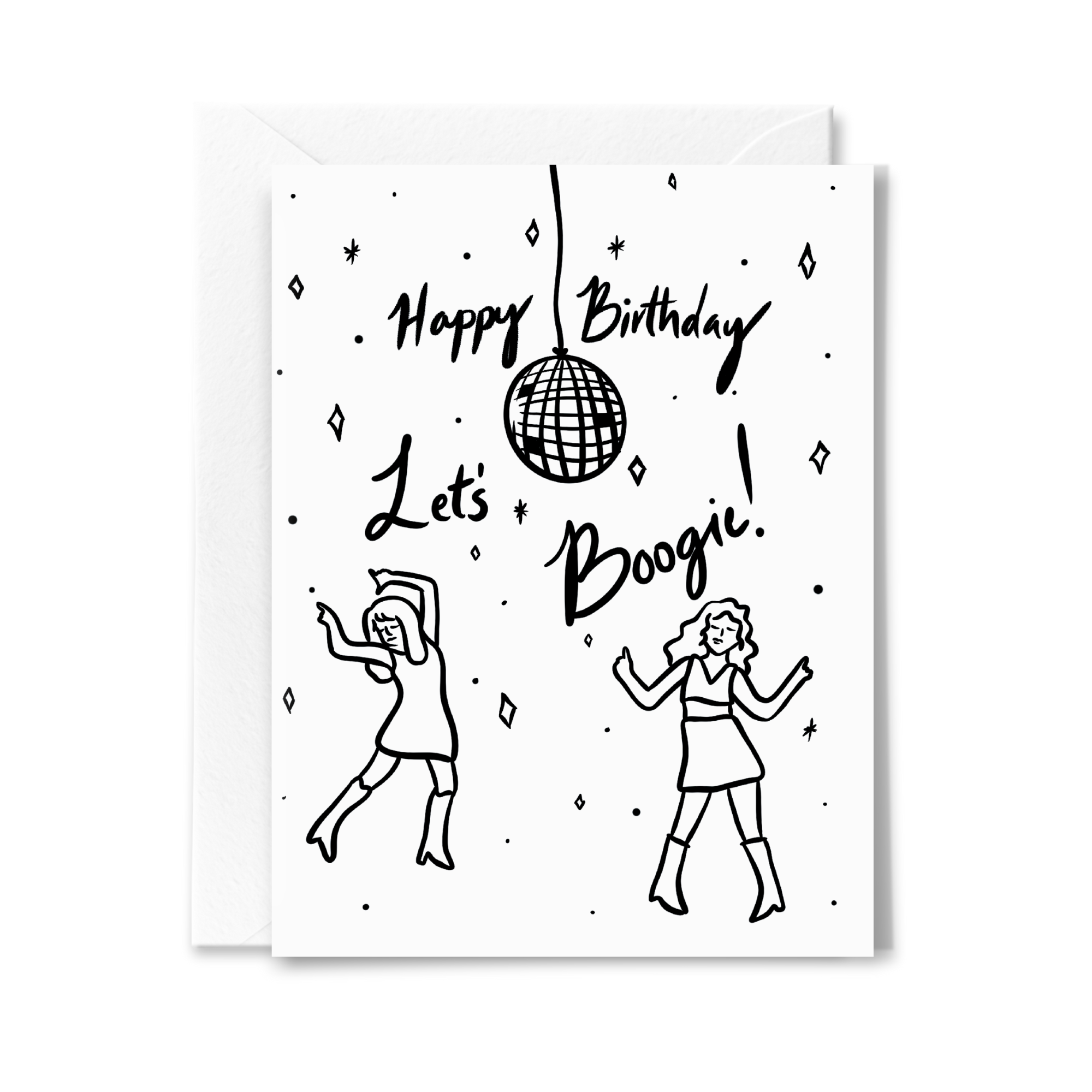 Let's Boogie Birthday Card – Small Batch